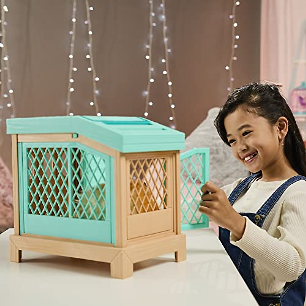 Little Live Pets - Mama Surprise | Soft, Interactive Guinea Pig and her Hutch, and her 3 Babies. 20+ Sounds & Reactions. for Kids Ages 4+, Multicolor, 7.8 x 11.93 x 11.38 inches