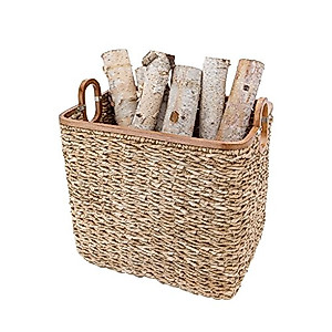 KOUBOO 1060089 Anson Storage Basket, Brown