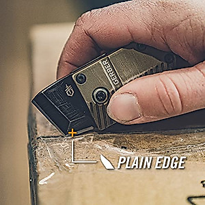 Gerber Gear 30-001691 Key Note Compact Keychain Knife, 1 Inch blade, Black