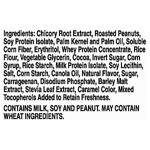 Fiber One Chewy Protein Bars, Caramel Nut, Protein Snacks, 10 ct (Pack of 6)