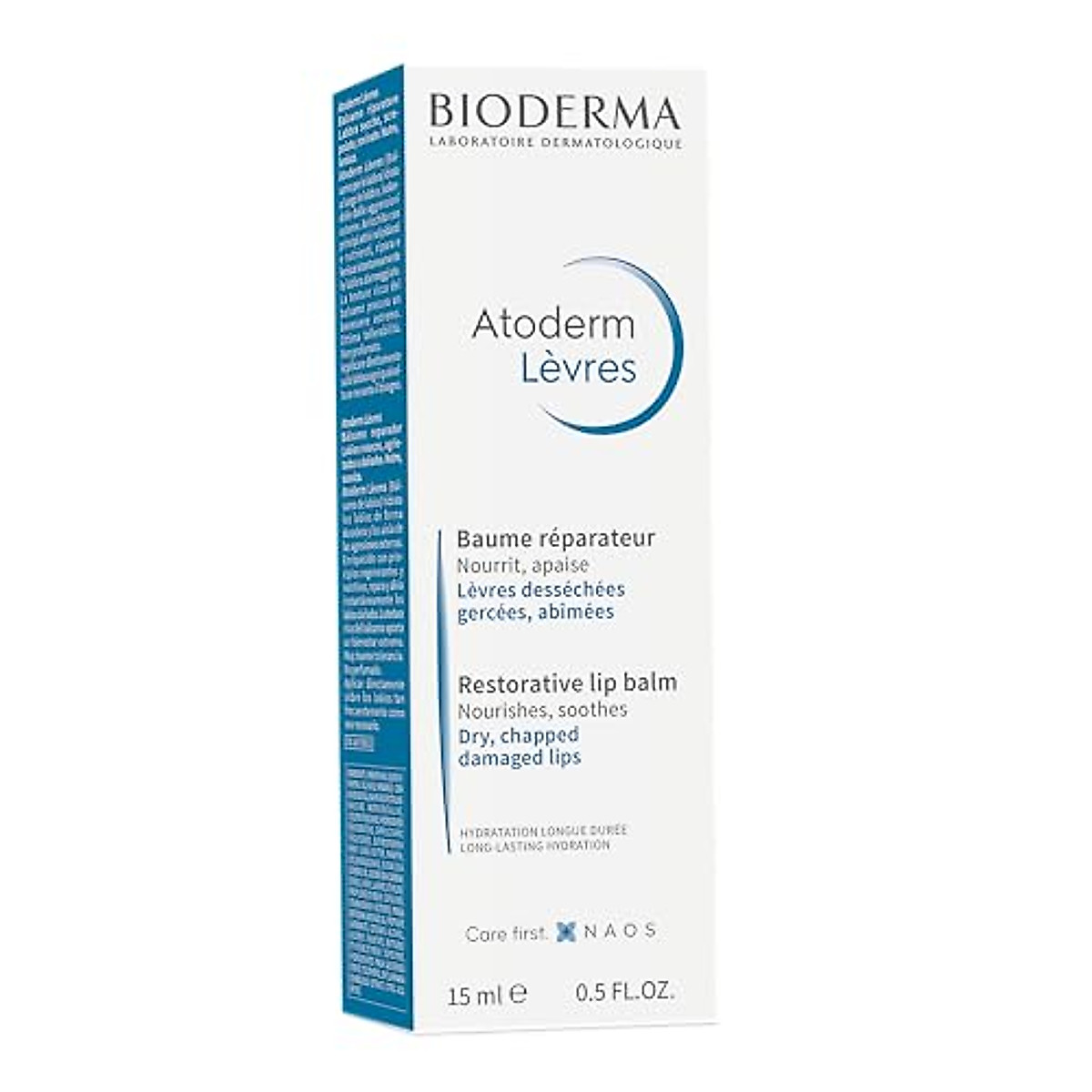 Bioderma Atoderm Lip Balm - Moisturizing and Nourishing Lip Balm for Dry, Chapped Lips