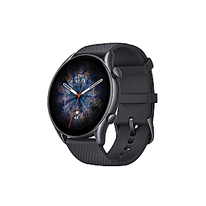 Amazfit GTR 3 Pro Smart Watch for Men,12-Day Battery Life, Black & GTS 4 Mini Smart Watch for Women Men, Alexa Built-in, GPS, Fitness Tracker with 120+ Sport Modes, 15-Day Battery Life, Black