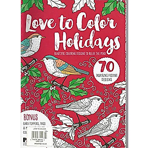 LOVE TO COLOR, HOLIDAYS, CHRISTMAS ~