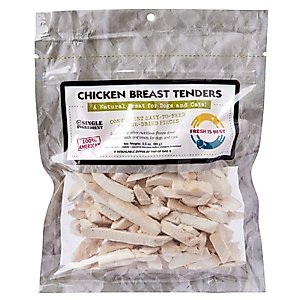 Fresh Is Best - Freeze Dried Healthy Raw Meat Treats for Dogs & Cats - Chicken Breast Tenders