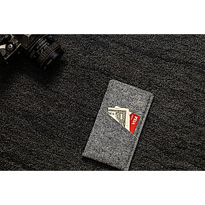 Google Pixel 8 Handmade Sleeve, Padded Cover with Cards Holder Slot, Cash Pocket, Google Pixel 8 Phone Wallet