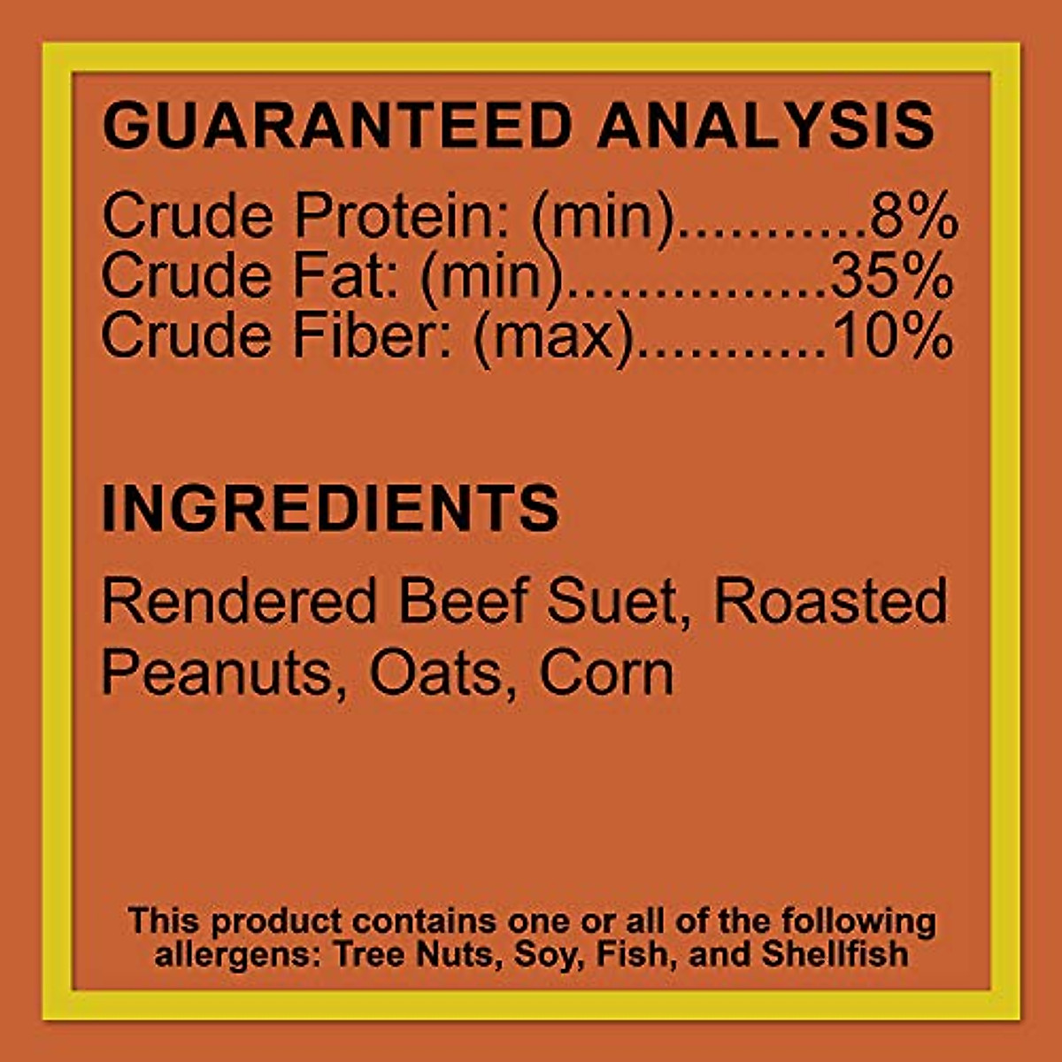 C&S Peanut Treat Suet - 11 oz.