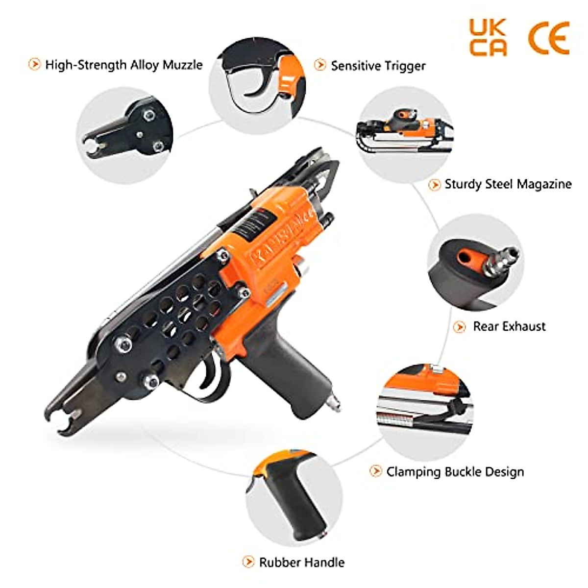 Kamsin K-SC7E Pneumatic Hog Ring Gun – Durable, Efficient