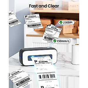 Itari Thermal Label Printer-Shipping Label Printer, 4×6 Label Printer for Small Business, Desktop Thermal Printer for Windows, Mac, Chrome OS
