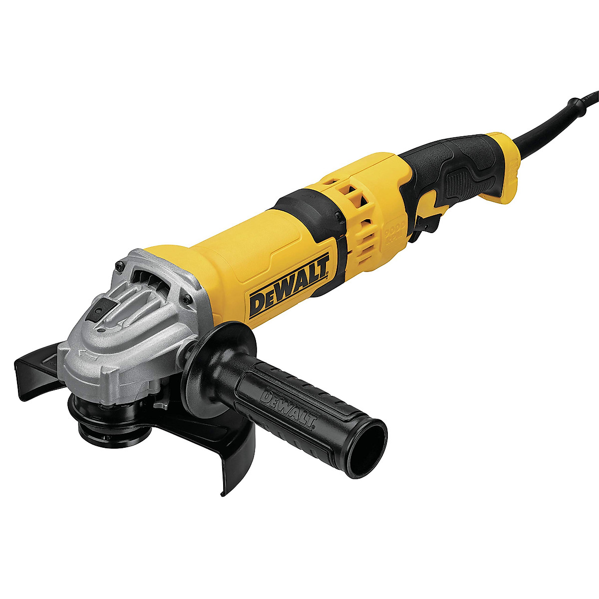 DEWALT Angle Grinder Tool, 4-1/2-Inch to 6-Inch, Trigger Switch (DWE43116), Black,yellow,grey