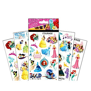 Classic Princess Magic Ink Coloring Super Set - 3 Books Featuring Disney Princesses, Frozen, and Raya The Last Dragon with Invisible Pens, Stickers