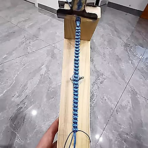 Wood Bracelet Jig, Adjustable Length Paracord Jig Bracelet Maker U Shape Clear Scale Bracelet Jig Kit DIY Wristband Rope Knot Braided Fixing Tools