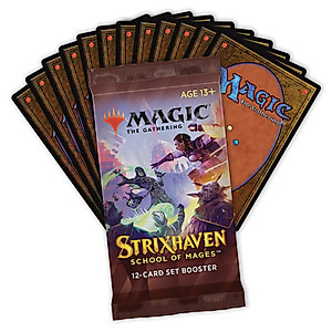 Magic: The Gathering Strixhaven Set Booster Box | 30 Packs (360 Magic Cards)
