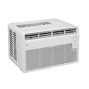 LG LW5024X Window Air Conditioner, for Small Room (150 Sq.Ft), Quiet Operation, 115V, 5,000 BTU, White