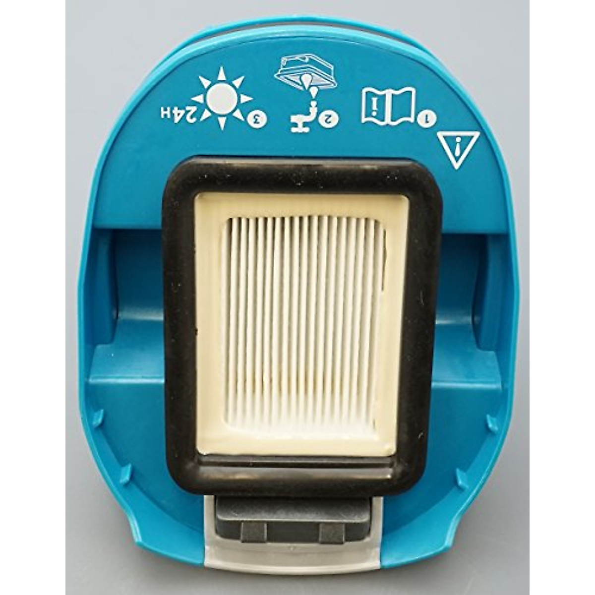 Seneca River Trading Bissell Disco Teal Dirty Tank Cover Assembly for Crosswave Wet Dry Vac, 1609653