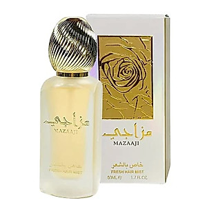 Lattafa Perfumes Mazaaji Fresh Hair Mist 50ml(1.7 oz) | Floral, Fruity, Musk and Woody