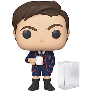 POP Umbrella Academy - Number Five Funko Pop! Vinyl Figure (Bundled with Compatible Pop Box Protector Case), Multicolored, 3.75 inches
