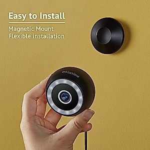 LaView 4MP 2K Security Cameras Outdoor Indoor Wired,IP65, Starlight Sensor & 100 Ft Night Vision,Motion/Person Detection,2-Way Audio/Spotlight,US Cloud,Compatible With Alexa,iOS & Android & Web Access