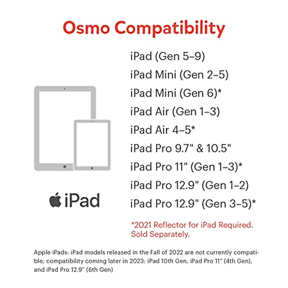 Osmo-Little Genius Starter Kit for iPad + Early Math Adventure-6 Educational Learning Games Ages 3-5-Counting, Shapes,Phonics & Creativity-STEM Toy Gifts-Kids(Osmo iPad Base Included-Amazon Exclusive)