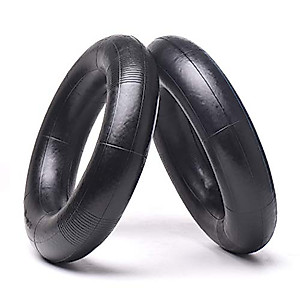 2 Pack 3.00/3.50-8 Replacement Inner Tubes with TR4 Valve Stem for pneumatic wheelbarrow wheel,cart wheel, garden cart, wagons - Made From Heavy Duty, Thick Premium Rubber