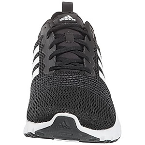 adidas Men's Flex 2 Trail Running Shoe, Black/White/Carbon, 7