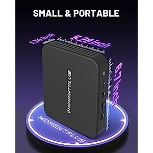 Ubuntu Linux Mini PC, Intel Celeron N4020 Linux Mini Computer, 4GB RAM 128GB SSD Micro PC Computers with 4K HDMI 2.4G/5G WiFi Bluetooth 5.0 USB 3.0 Linux Mini PC Ubuntu