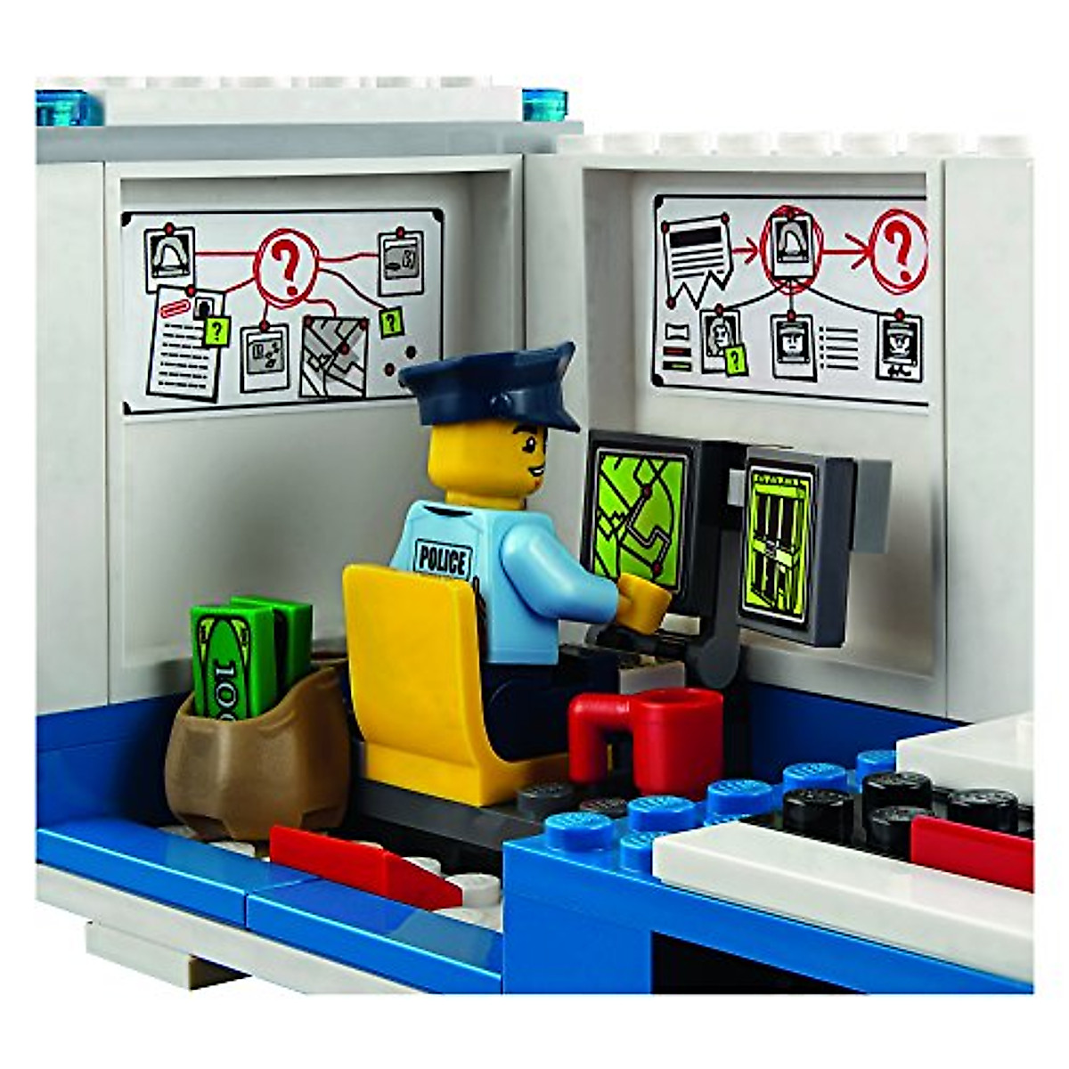 LEGO City Police Mobile Command Center Truck 60139 Building Toy, Action Cop Motorbike and ATV Play Set for Boys and Girls Aged 6 to 12 (374 Pieces)