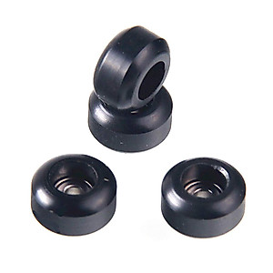 BullBallBoll 4 Pcs/Set Professional Urethane CNC Bearing Wheels for Wooden Fingerboard