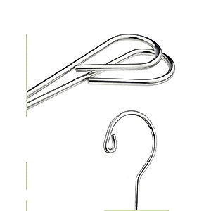 【3-Pack】 Waikas Space Saving Hangers for Shoes, 23cm, 304 Stainless Steel