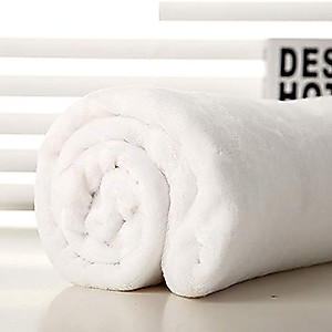 Morebee Arctic Owl Fleece Throw Blanket Soft Lightweight Blanket for Bed Couch Sofa Travelling Camping for Kids Girls Boys Adults(45"x 80")