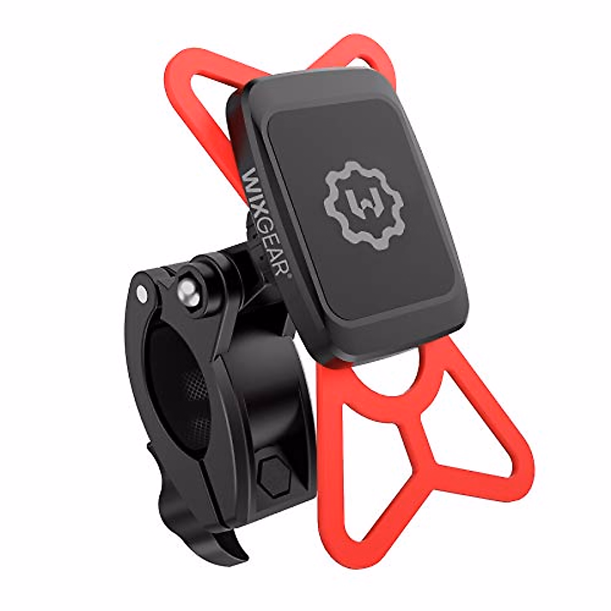 WixGear Universal Magnetic Bicycle & Motorcycle Handlebar Phone Holder for Cell Phones and GPS with Fast Swift-Snap Technology,