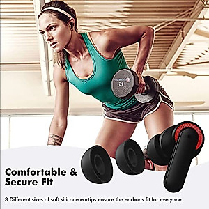 Bluetooth 5.3 Headphones for Samsung Z Fold 4 Flip 3 True Wireless Earbuds Stereo Sound Noise-canceling in-Ear Earphones Mic for iPhone 14 Pro Max 13 12 Galaxy S23 S22 S21 S20 iPad 10 Air Pixel 7 Pro