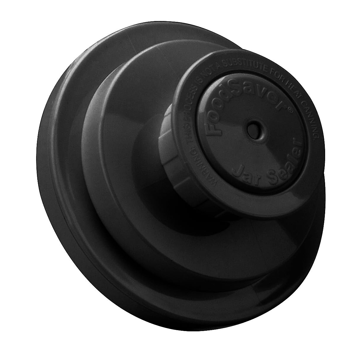 FoodSaver Jar Sealer for Vacuum Sealer Food Storage with Accessory Hose for Regular and Wide Mouth Mason Jars