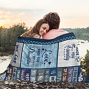 Son in Law Gifts from Mother in Law, Son in Law Gifts, Gifts for Son in Law Throw Blanket 60"x50", Son in Law Birthday Gifts, Son in Law Gift Ideas for Christmas Wedding Anniversary Father's Day