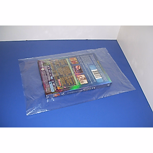 ULINE 100 Clear 20 x 24 Poly Bags Plastic Lay Flat Open TOP Packing ULINE Best 1 MIL