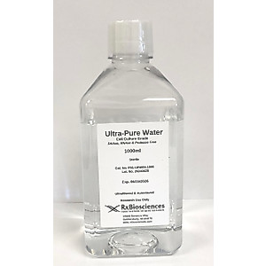 Ultra Pure Water, Cell Culture Grade, 1000ML, Certified
