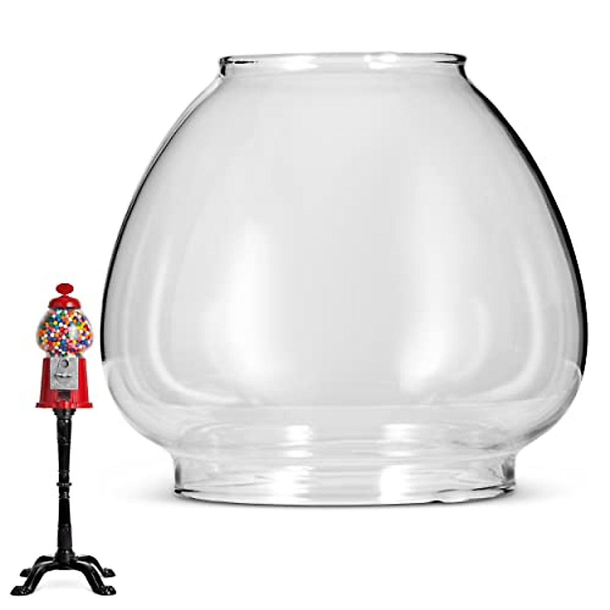 Gumball Machine Acrylic"SHATTERPROOF" Replacement Bowl Ball for 15inch Gumball Machines - Compatible with The Candery and Most Other 15inch Models