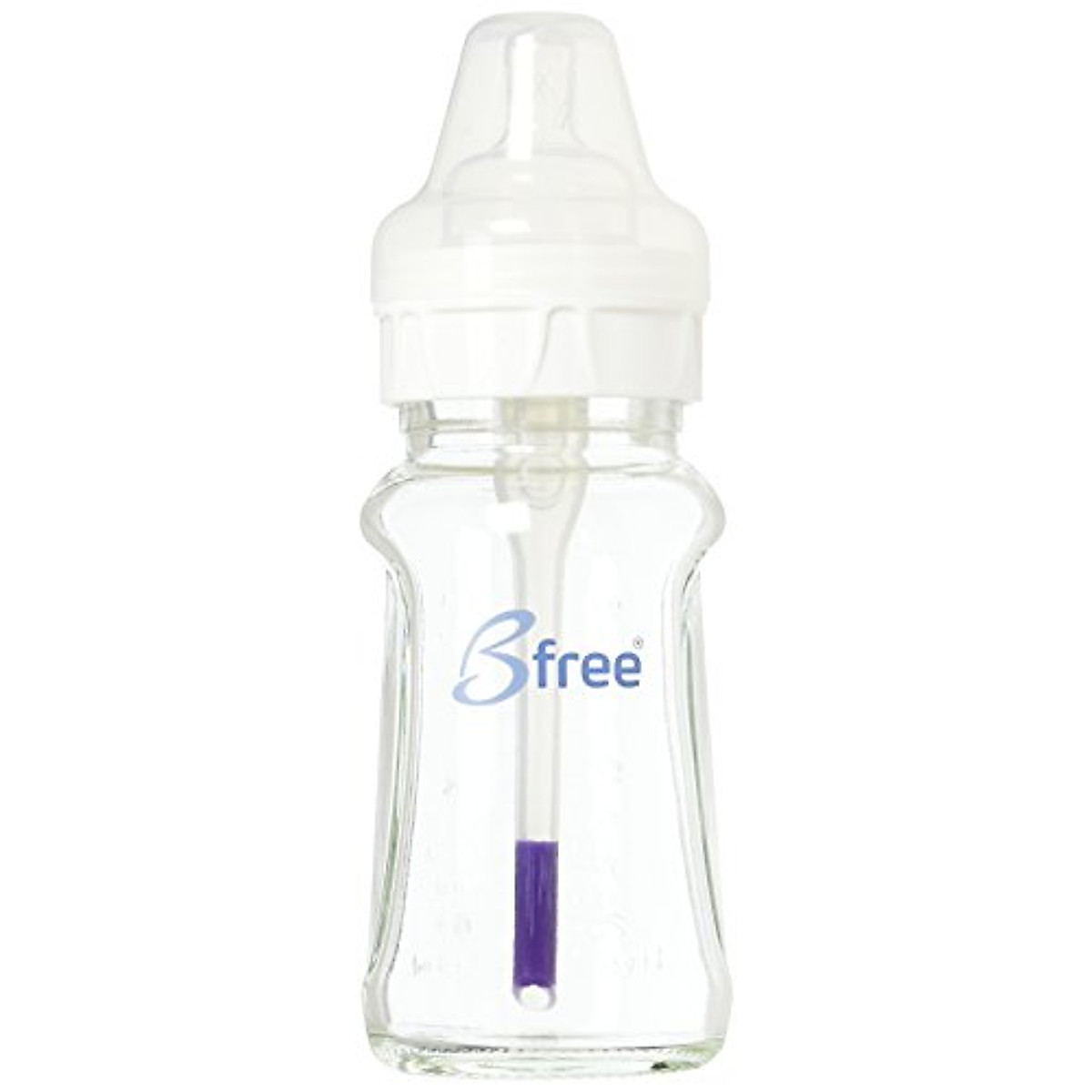 Bfree Borosilicate Super Glass BPA-Free Anti-Colic Baby Bottle (Borosilicate 8.8 fl.oz)