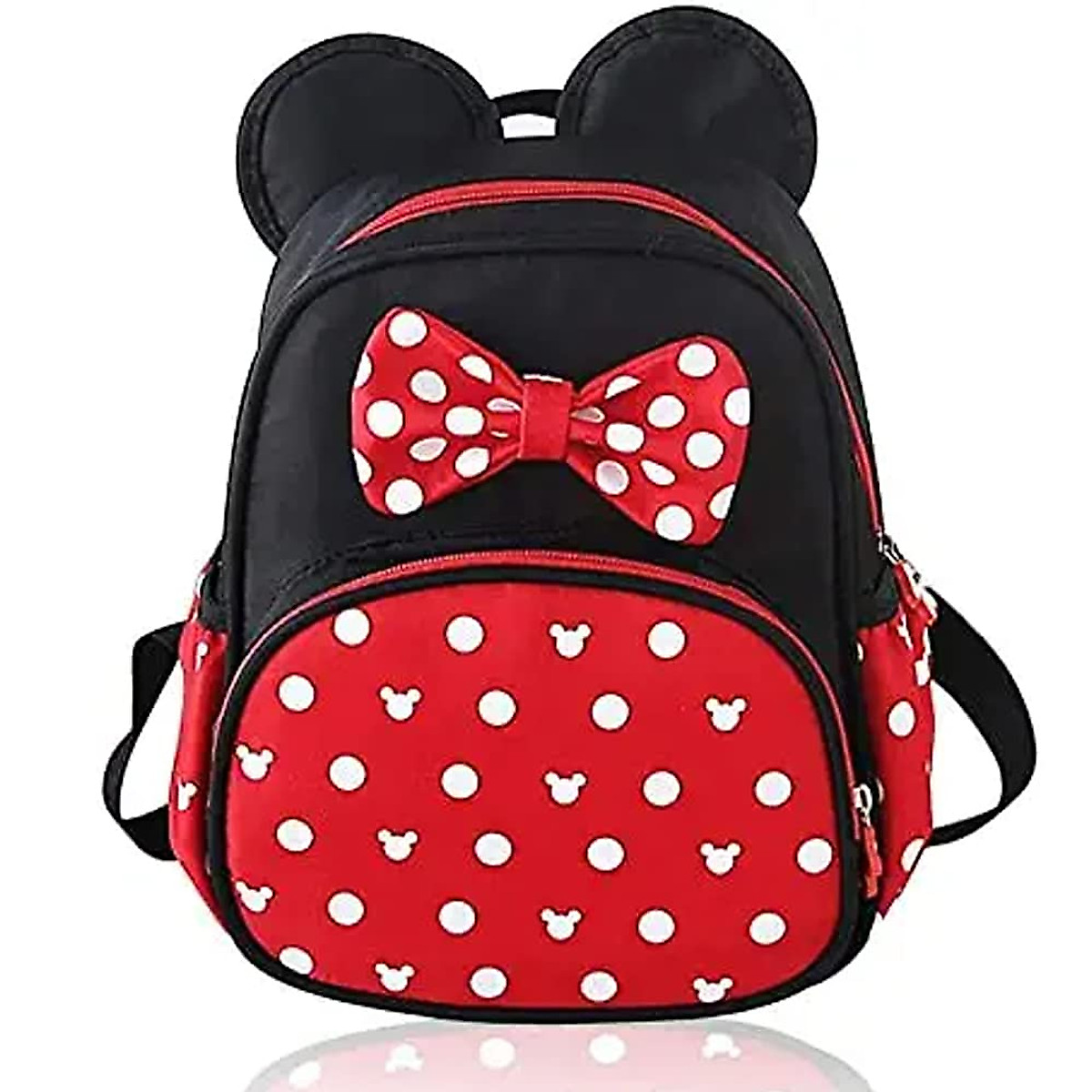 Voikukka Cute Kids Backpack for Girls Toddler Backpacks Little Girl Kindergarten School Backpack Kid Preschool Backpack Small Childrens Bookbag Mini Mouse Gift Travel Backpack