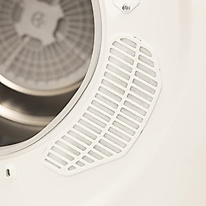 Magic Clean MCLD24WI Clothes Dryer Portable Front Loading for Laundry, Compact for Apartments, RV and More, White