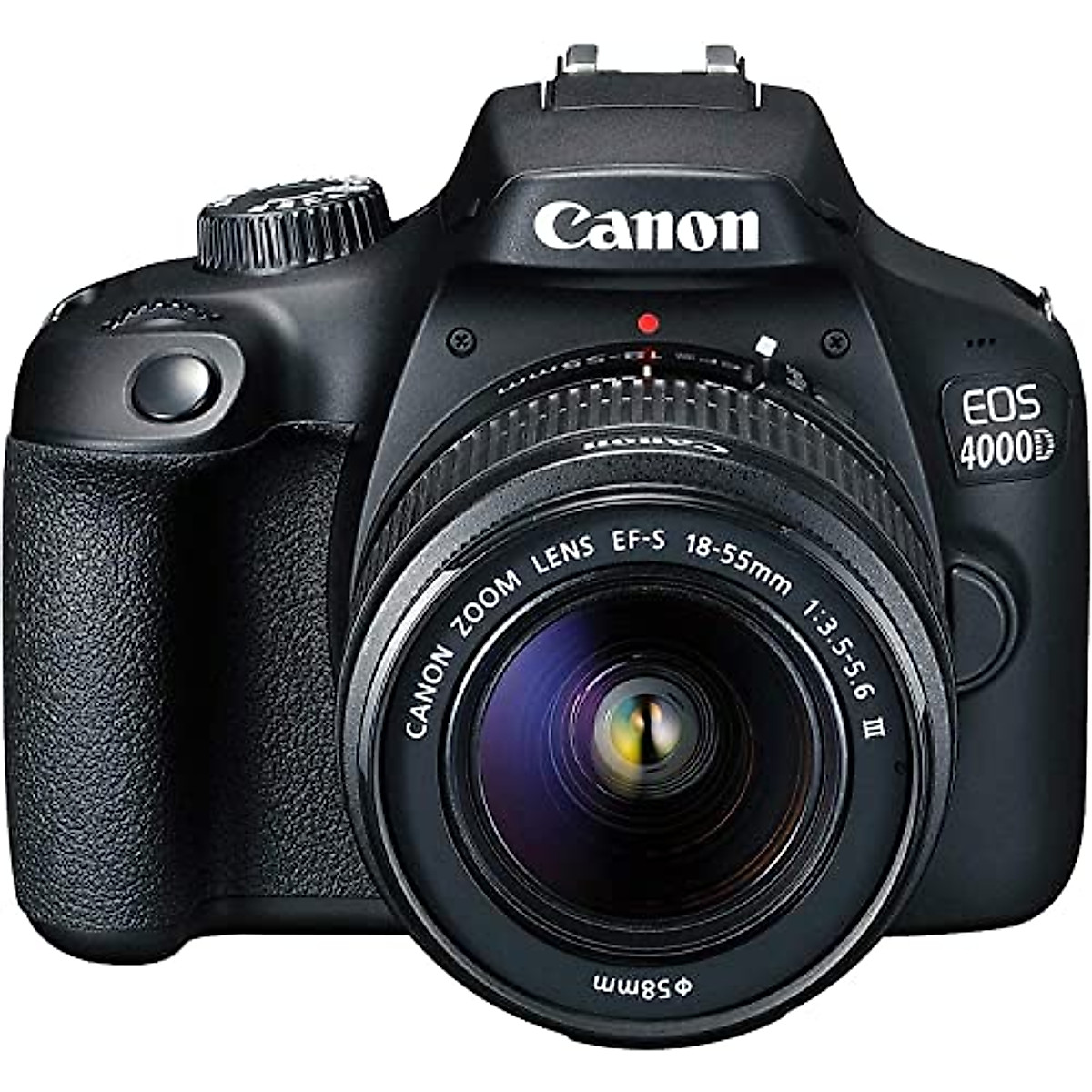 Camera EOS 4000D DSLR (Rebel T100) W/ 18-55mm Zoom Lens Kit Bundle