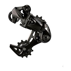 SRAM X01 DH Rear Derailleur - 7-Speed, Medium Cage, Black, with Clutch, A3