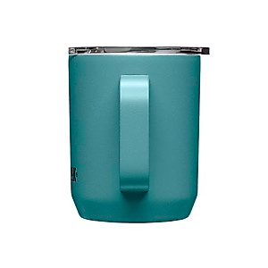 CamelBak Horizon 12oz Camp Mug - Insulated Stainless Steel - Tri-Mode Lid - Lagoon