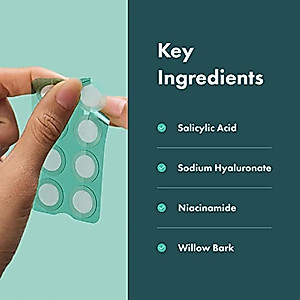 Mighty Patch Micropoint for Blemishes from Hero Cosmetics - Hydrocolloid Acne Spot Treatment Patch for Early Stage Zits and Hidden Pimples, 395 Micropoints (8 Patches)
