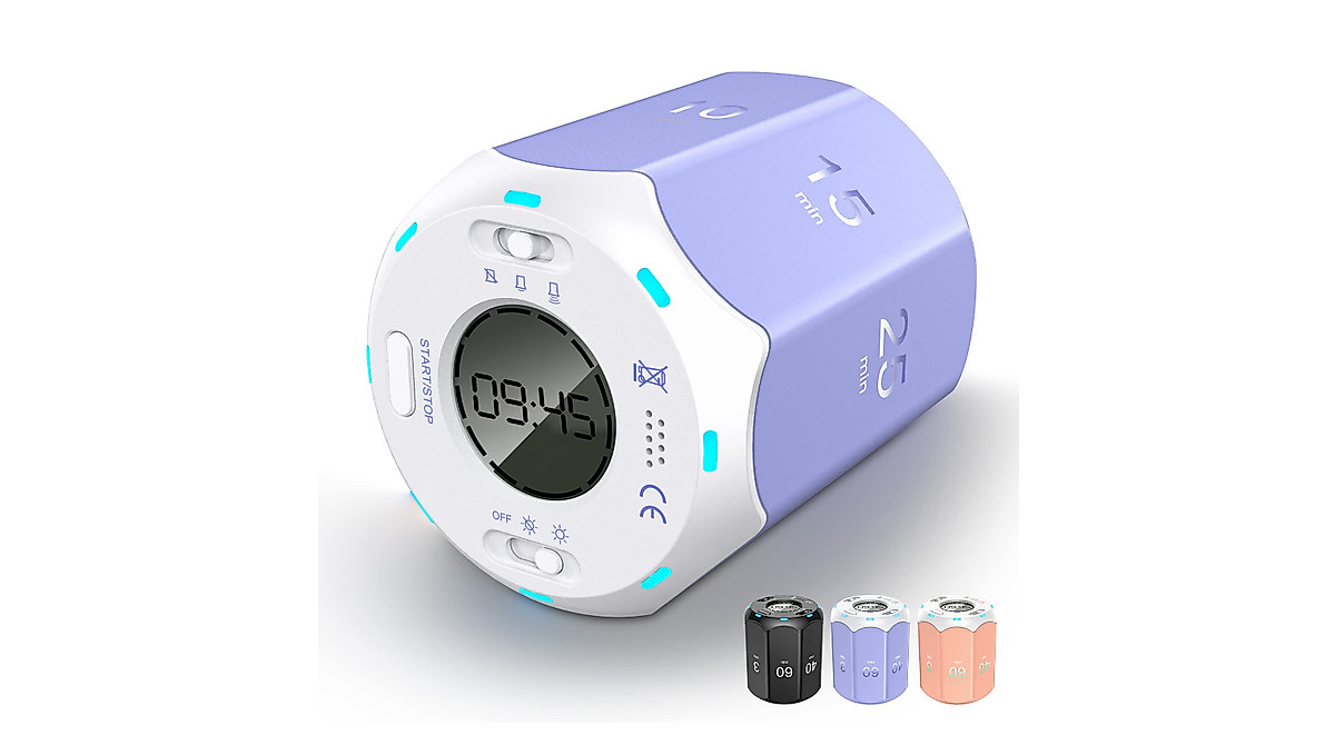 Pomodoro Timer with 8 Presets - Boost Productivity