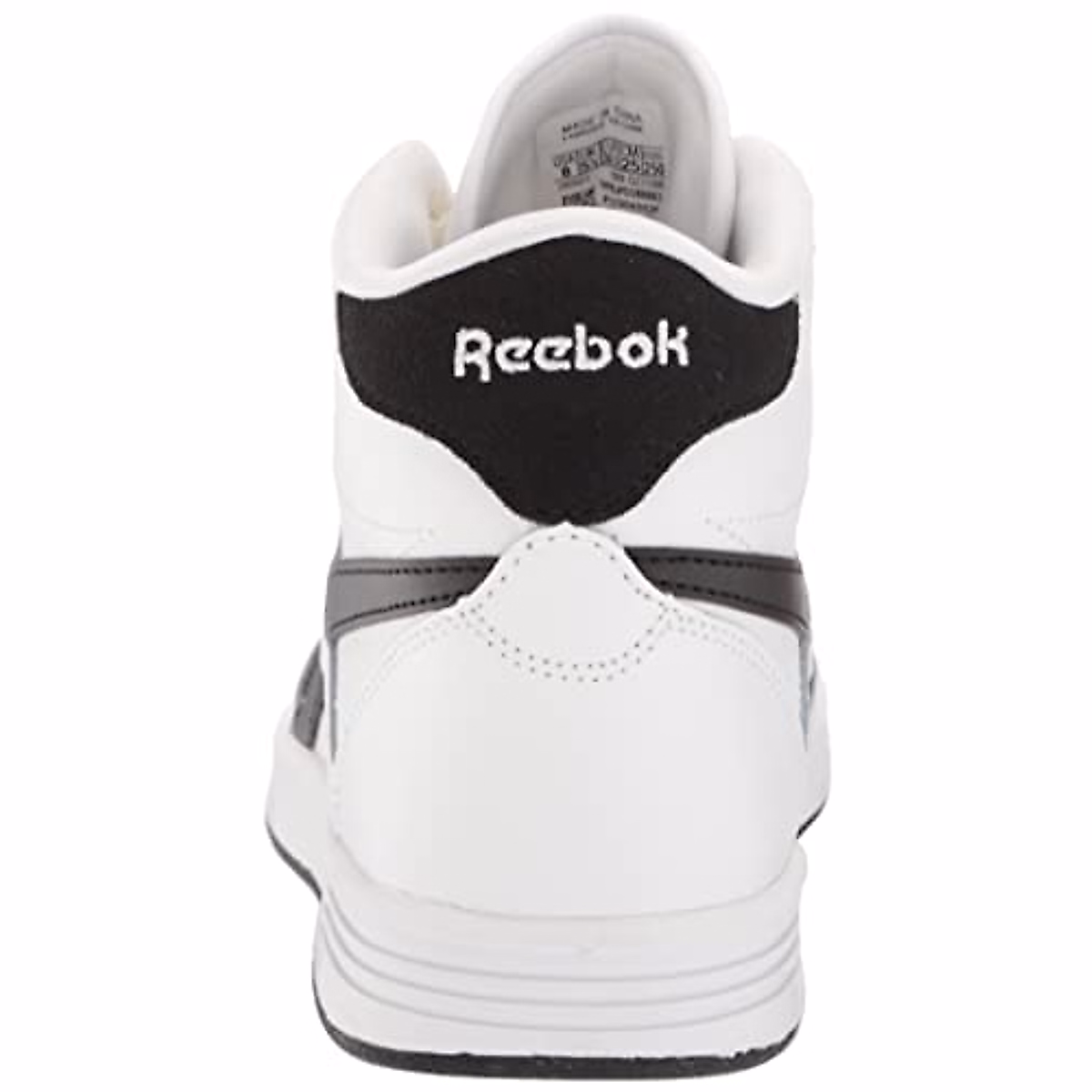 Reebok Women's Club C High Top Cross Trainer, White/Black, 7.5