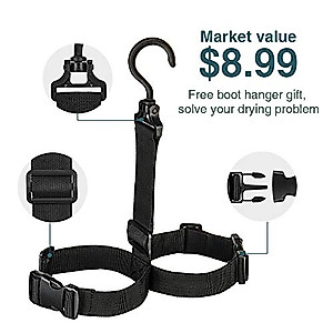 TIDEWE Bootfoot Chest Wader, 2-Ply Nylon/PVC Waterproof Fishing & Hunting Waders with Boot Hanger for Men and Women Green Size 11