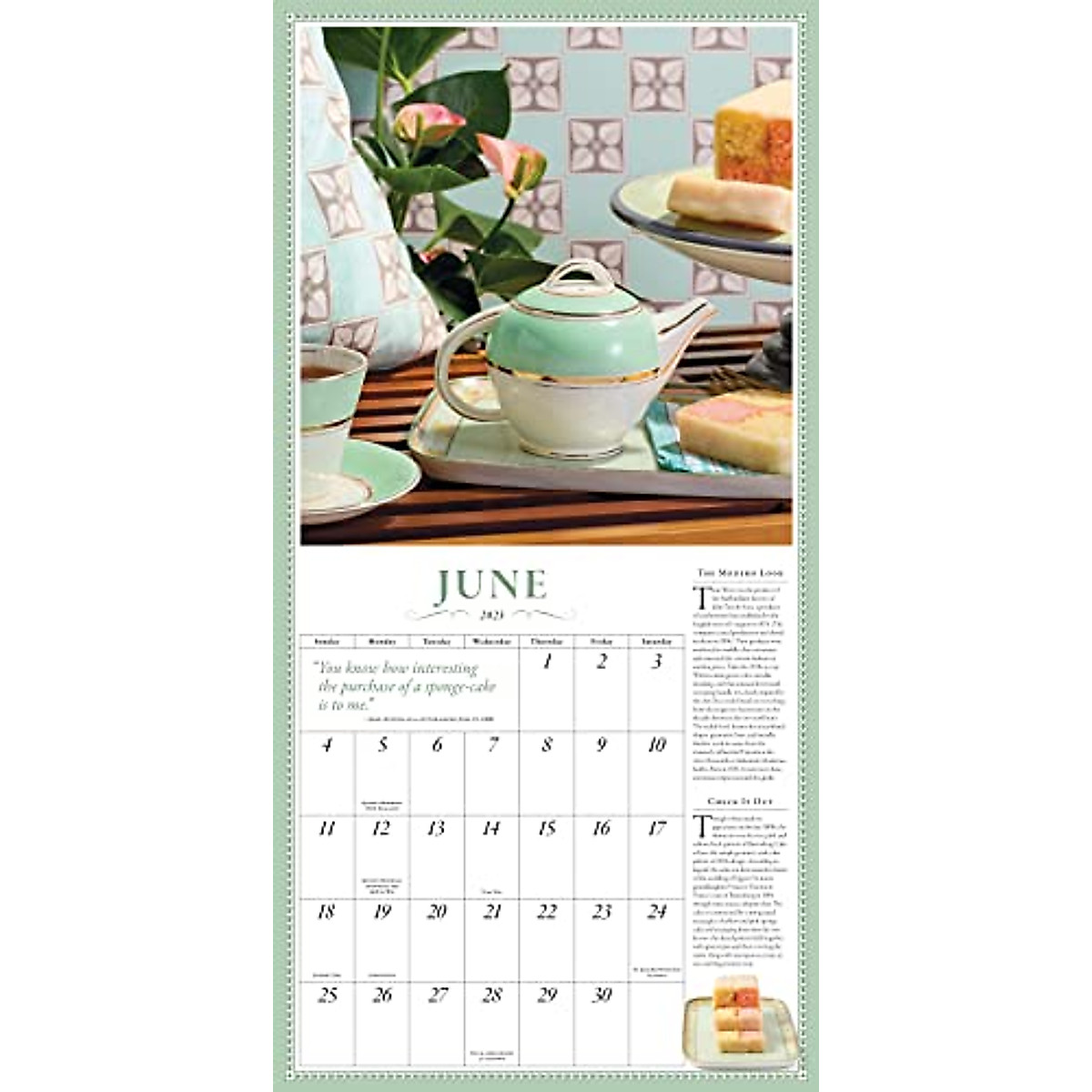 Collectible Teapot Wall Calendar 2023: A Tea Obsessive's Dream Come True