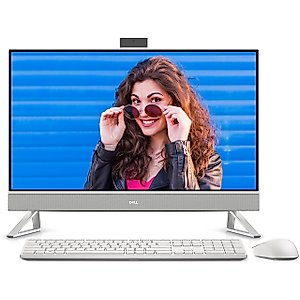 Dell Inspiron 7710 27" FHD (1920x1080) Touchscreen All-in-One Desktop | Intel i7-1255U 10-Core | NVIDIA GeForce MX550 | Wi-Fi 6E | USB-C | RJ-45 | 32GB DDR4 1TB SSD + 1TB HDD | Win11 Pro