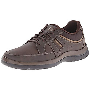 Rockport Men's Get Your Kicks Blucher, Brown, 9.5 Wide