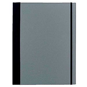 Daler-Rowney Cachet Studio Portfolio, Hard Cover with Elastic Closure, 12 x 16 inches, Gray (468311216)